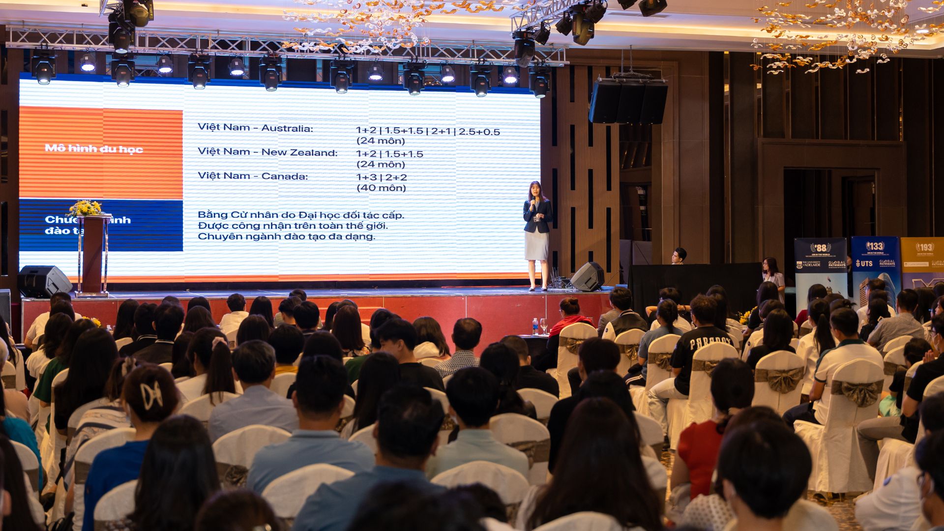 Nhiều thông tin thú vị được chia sẻ tại Hội thảo du học Global Pathways ở Đồng Nai